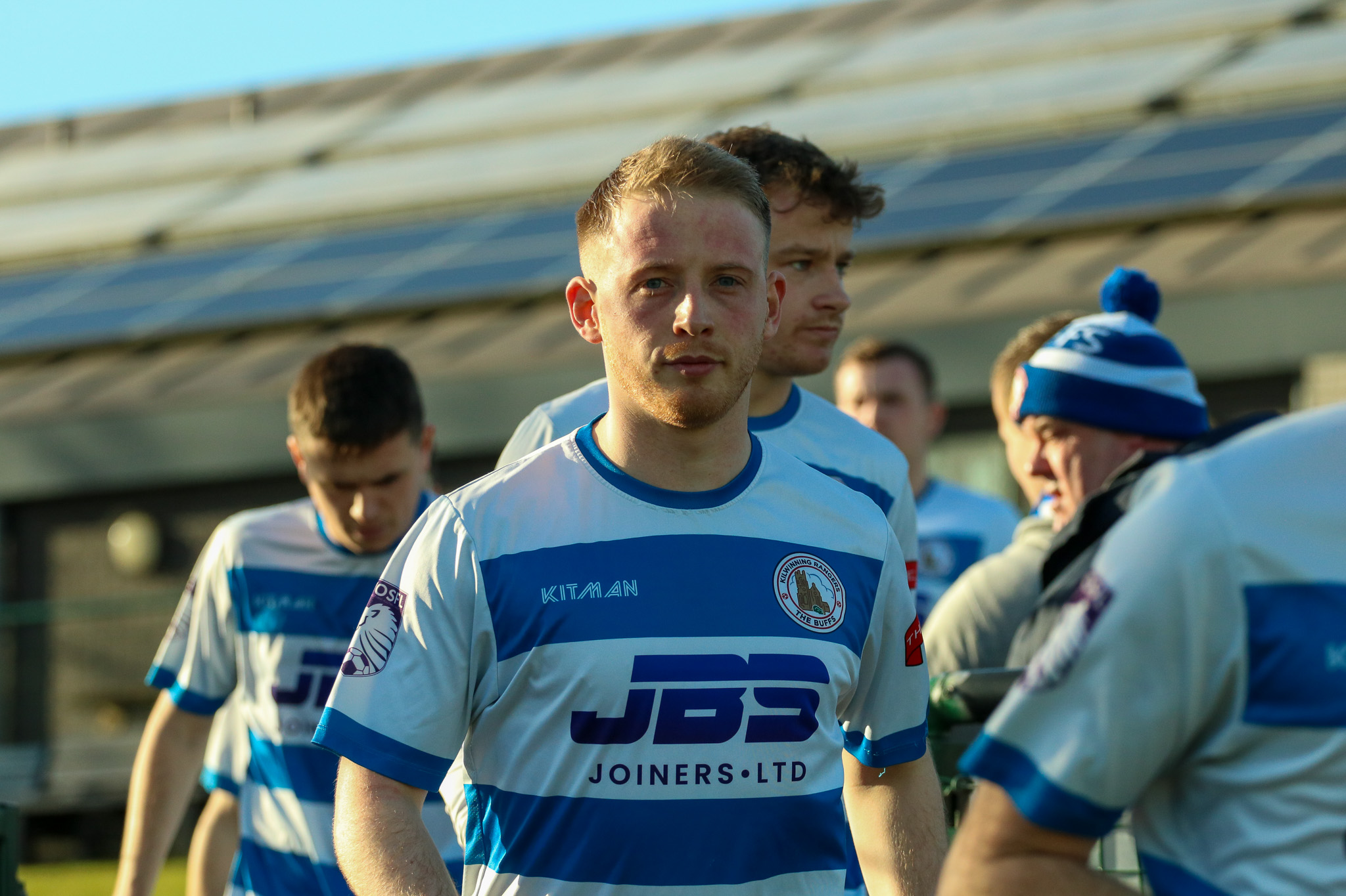 NEW CONTRACT: Thomas Collins stays in Buffs Town – Kilwinning Rangers FC